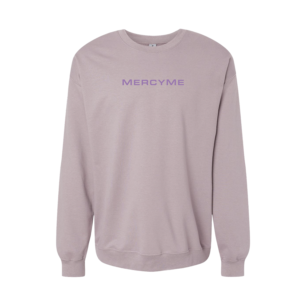 MERCYME Lavender Logo Crew – MercyMe