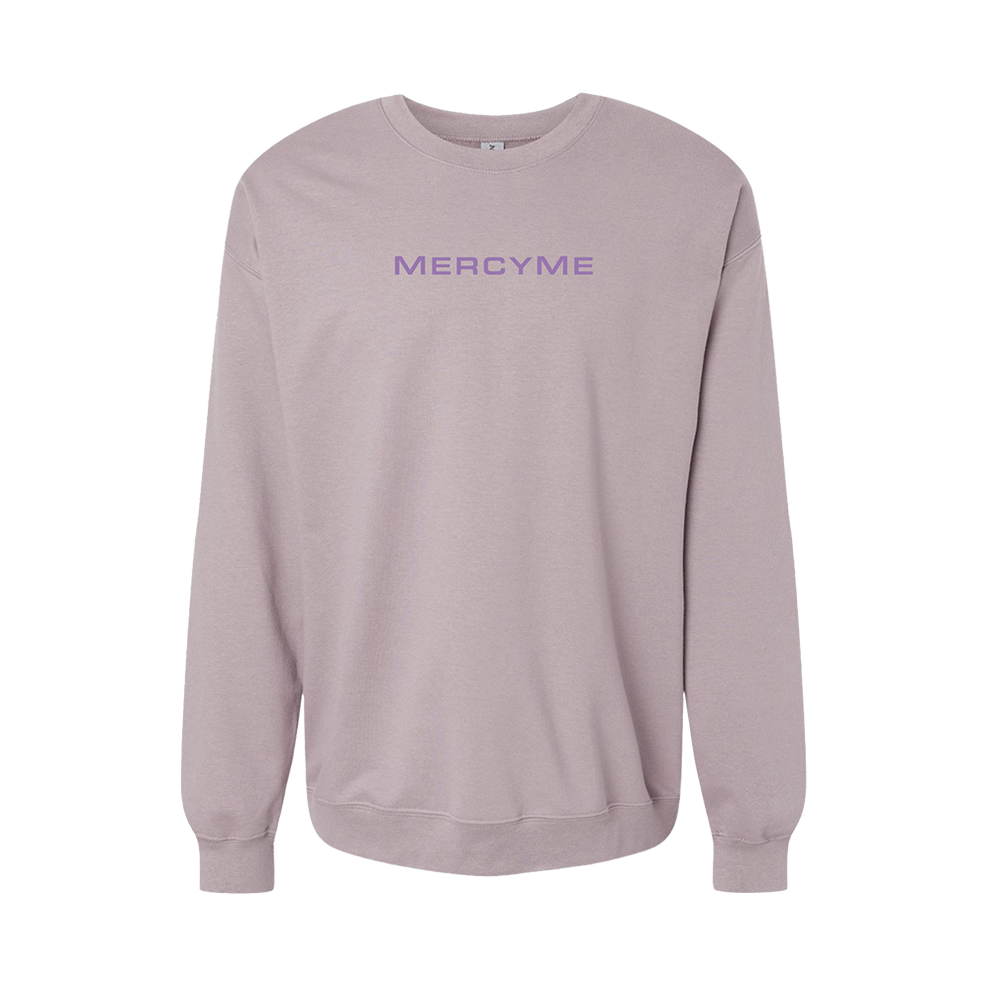 MERCYME Lavender Logo Crew – MercyMe