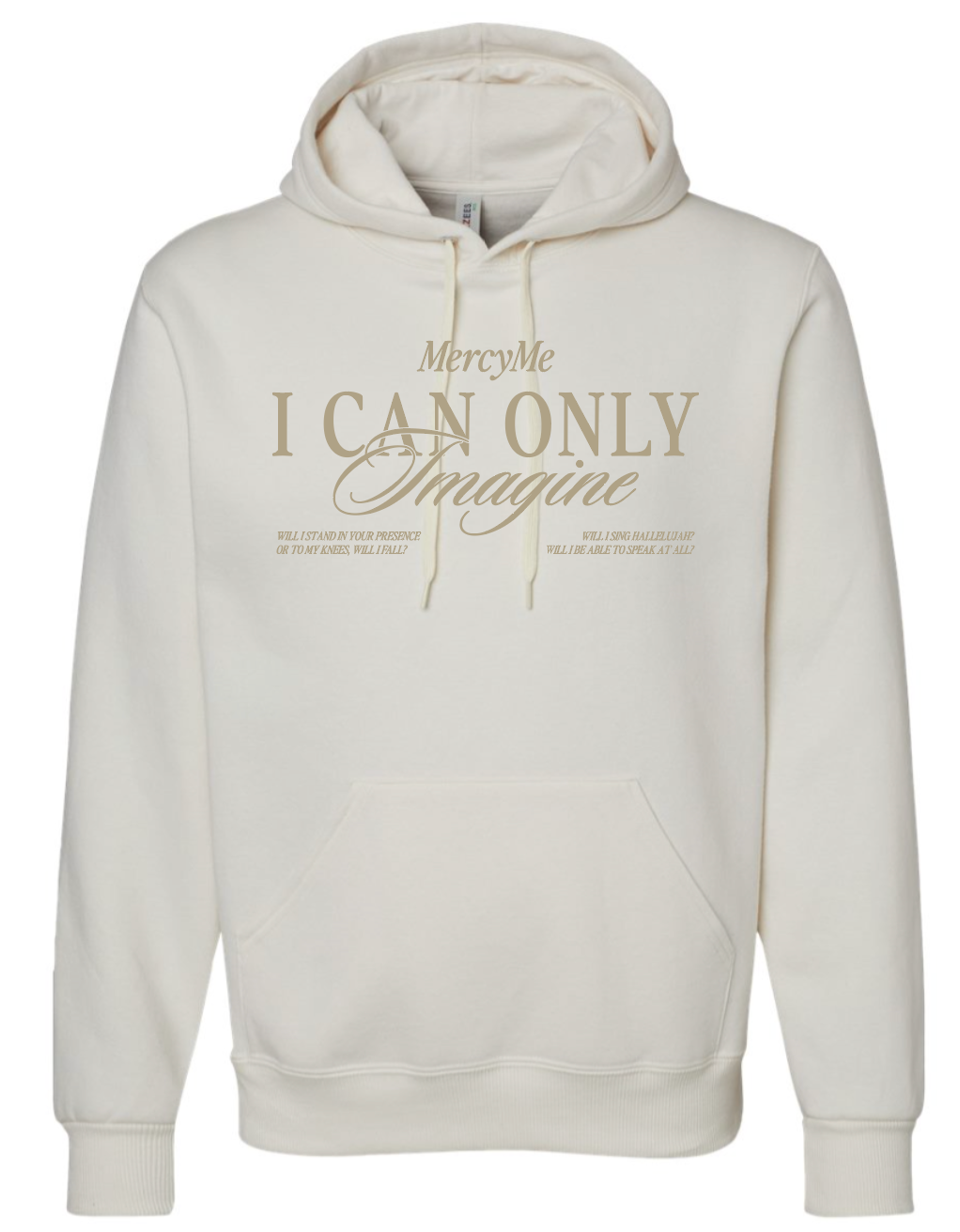MercyMe I Can Only Imagine Cream Hoodie